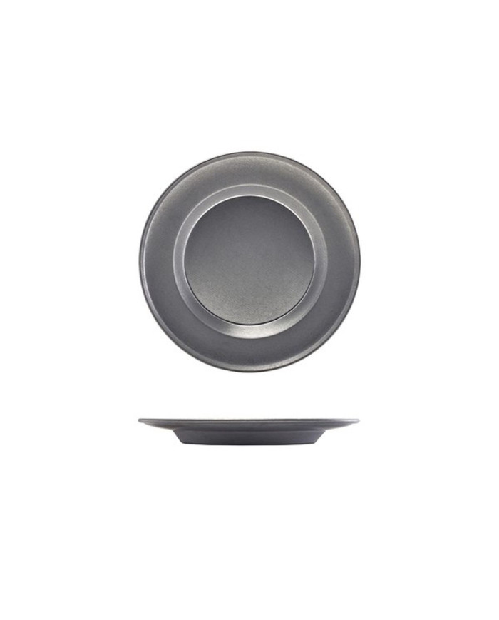 vintage winged plate Ø26cm steel genware