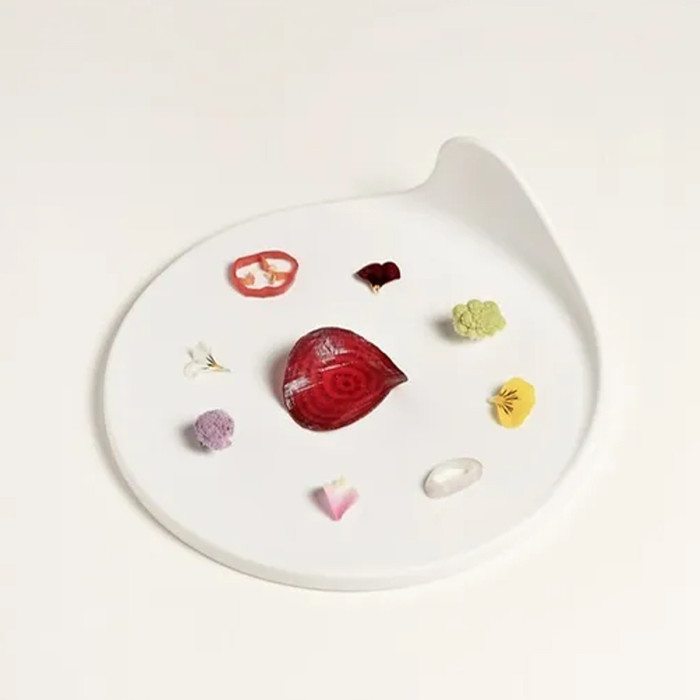 Mum plate Ø21XH6.3cm porcelain gochi cookplay
