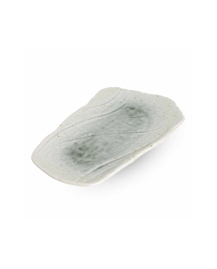 Buy ABSTRACT PLATE CORAL BLUE L25XW17.8CM KORIN | Restofair RAK