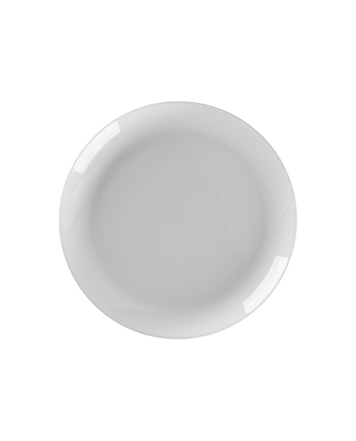 Flat coupe plate round ivory bone china Ø 26.8 cm Fedra Rak