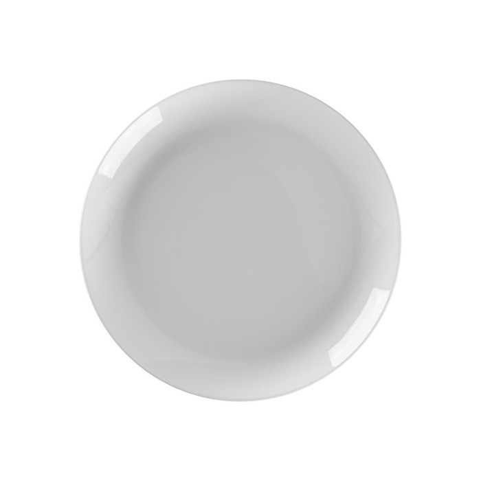 Buy Flat coupe plate round ivory bone china Ø 20.8 cm Fedra Rak ...