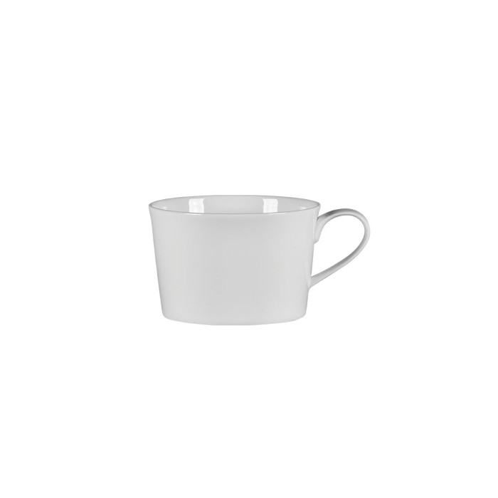 Buy Coffee / tea cup round ivory bone china 23.7 cl Fedra Rak ...