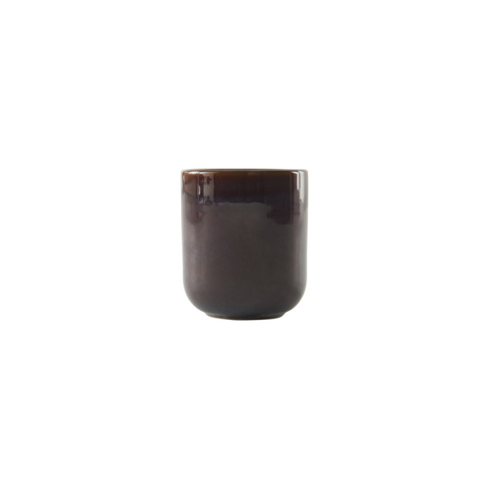 AMBER TUMBLER 9CL STONEWARE ACCOLADE