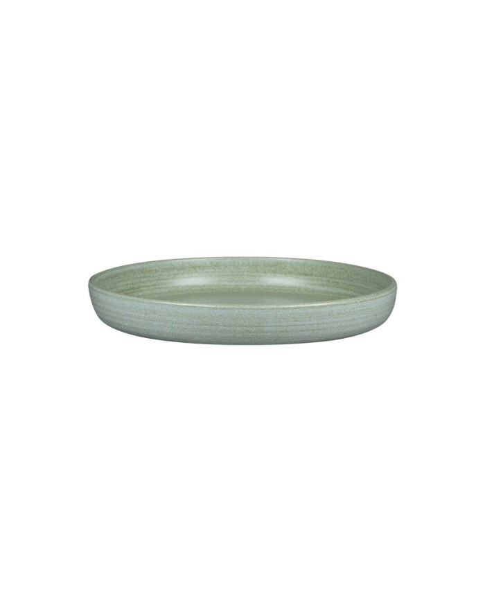 DEEP COUPE PLATE Ø20CM AQUA GREEN PORCELAIN SELVA RAK
