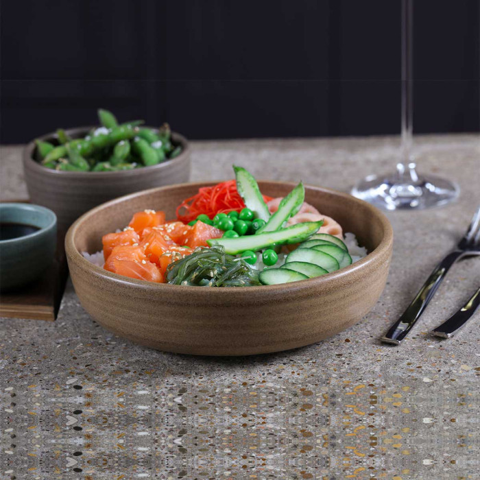 RAMEQUIN 20CL DARK GREEN PORCELAIN SELVA RAK