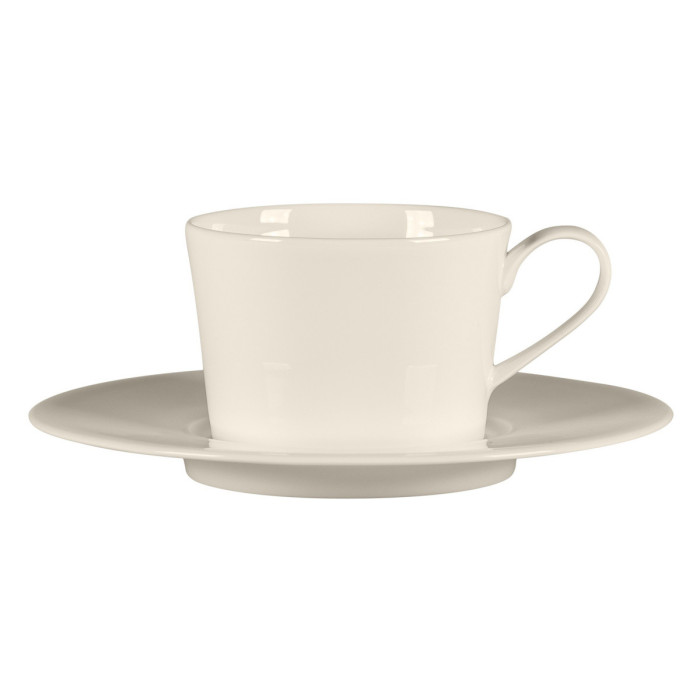 Buy Coffee / tea cup round ivory bone china 23.7 cl Fedra Rak ...