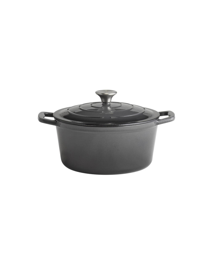 COOKING POT 4L WITH LID BLACK APS