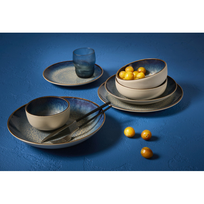 Buy SEABLUE FLAT COUPE PLATE D24CM ACCOLADE PORCELAIN | Restofair RAK