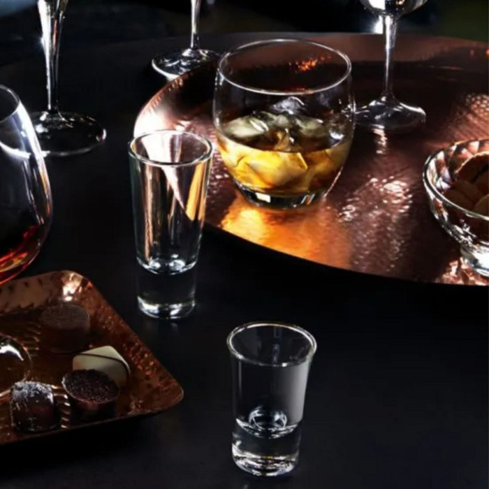 Buy Shot glass transparent glass tempered Ø 4.5 cm Dublino Bormioli ...