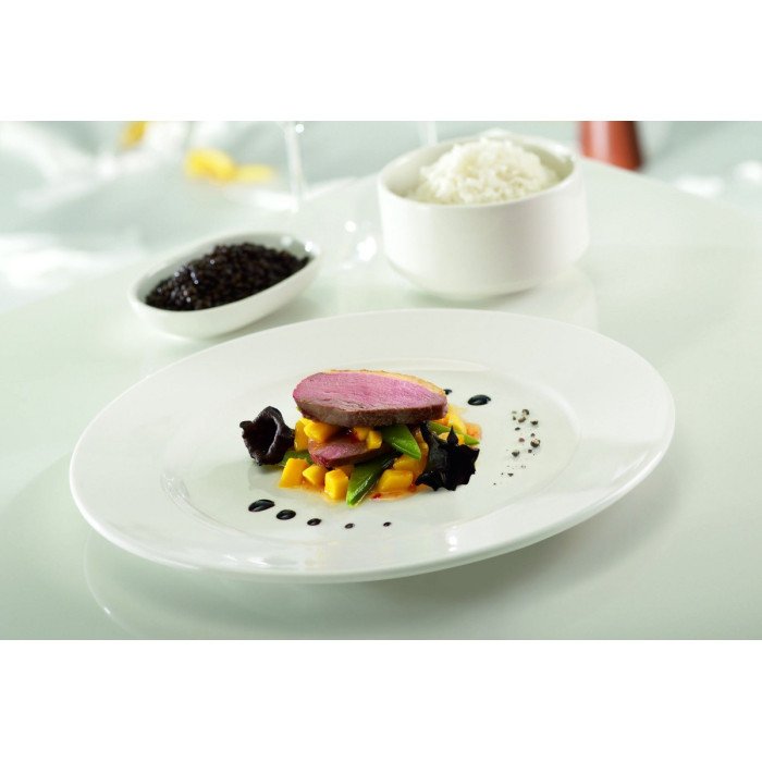 Buy Dinner plate round ivory porcelain Ø 27 cm Banquet Rak | Restofair RAK