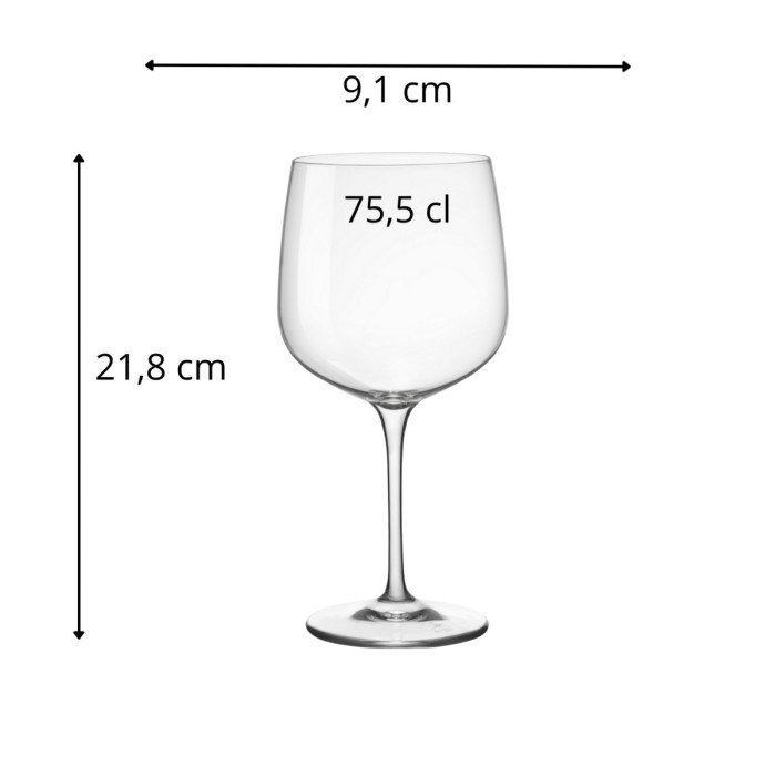 Buy Cocktail glass 75.5 cl Premium Bormioli Rocco | Restofair RAK