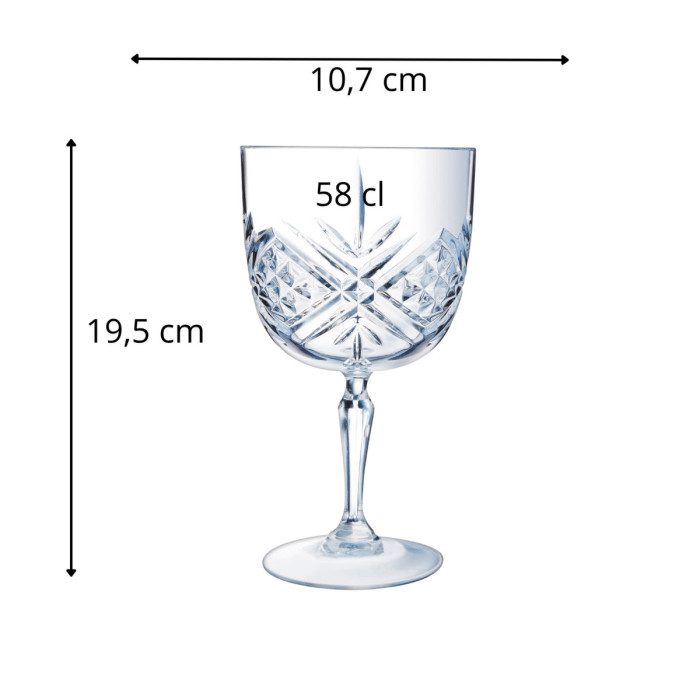 Buy Gin cocktail glass 58 cl Broadway Arcoroc | Restofair RAK