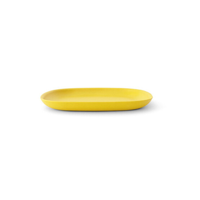 Buy GUSTO LEMON DINNER PLATE BAMBOO FIBERWARE EKOBO | Restofair RAK