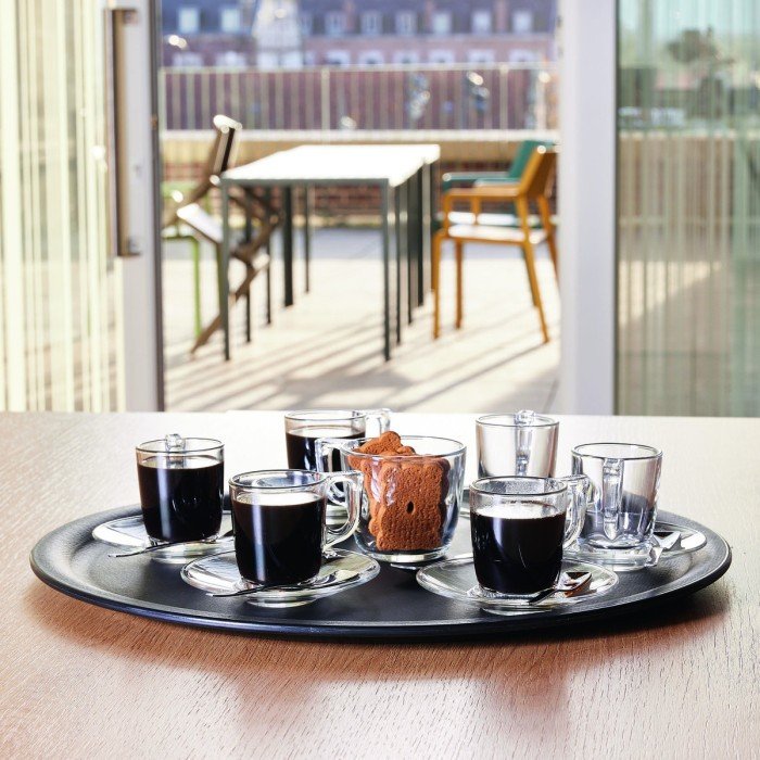 Buy Espresso cup glass tempered 9 cl Voluto Arcoroc | Restofair RAK