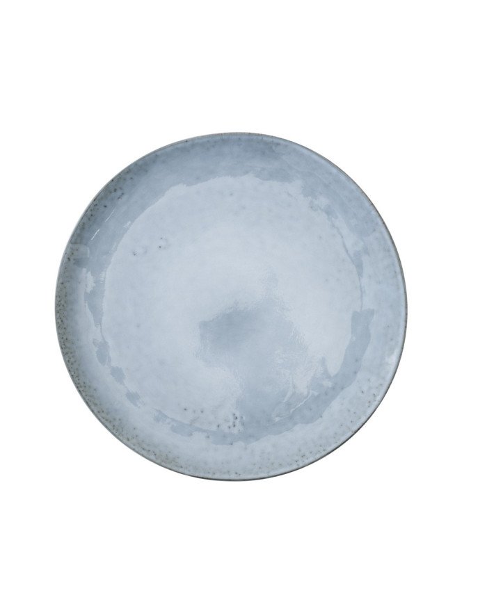 Dinner plate round blue stoneware Ø 20 cm Sky Pro.mundi