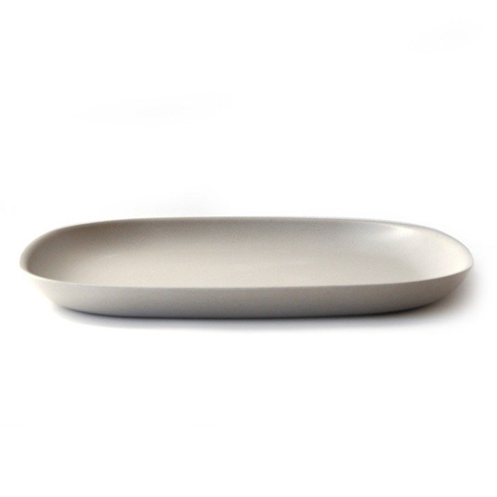 Buy Dinner plate square grey Ø 28 cm 28x28 cm Gusto Unica Terra ...