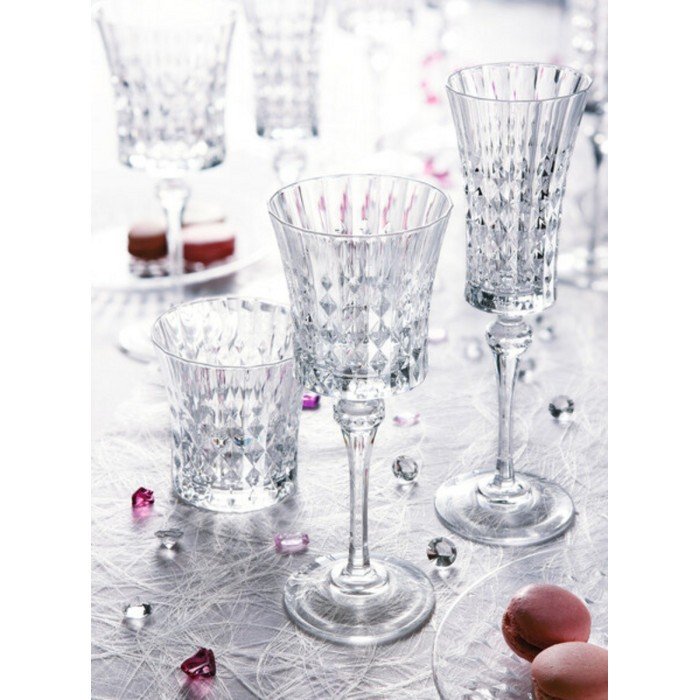 Flute 15 cl Lady Diamond Cristal D'arques