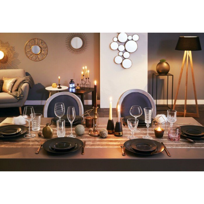 Flute 15 cl Lady Diamond Cristal D'arques