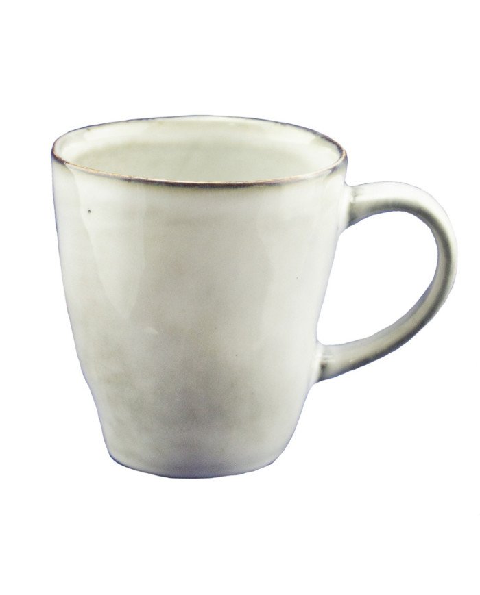 Buy Teacup grey stoneware 18 cl Ø 7.5 cm Sky Pro.mundi | Restofair RAK