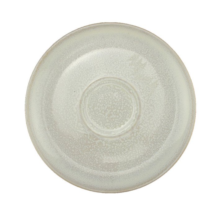 Buy Saucer round Beige rosé stoneware Ø 14 cm Pearl Pro.mundi ...
