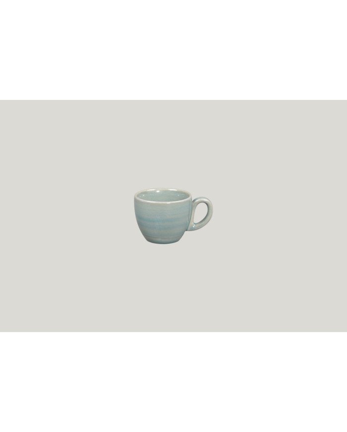 Buy Espresso cup blue porcelain 8 cl Ø 6.5 cm Rakstone Spot Rak ...