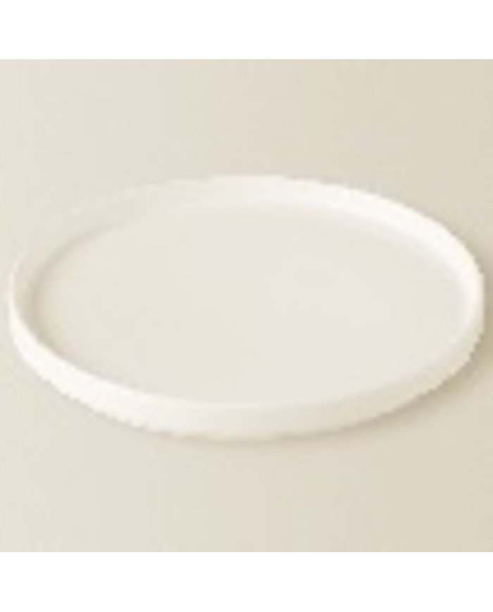 FLAT PLATE 23CM ROUND WITHOUT RIM NORDIC