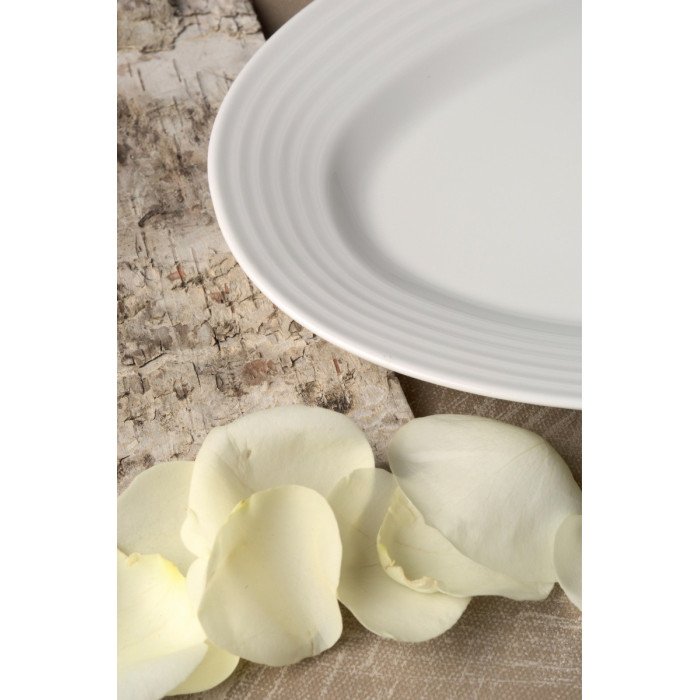 Buy Dinner plate round ivory porcelain Ø 17 cm Rondo Rak | Restofair RAK