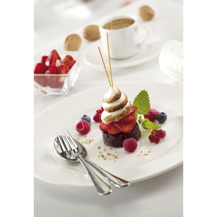 Buy Dinner plate round ivory porcelain Ø 31 cm Rondo Rak | Restofair RAK
