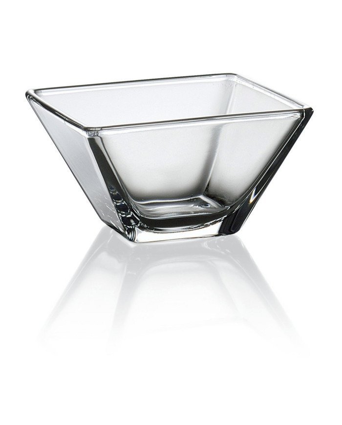 Buy Dish square transparent glass 14 cm Torcello Vidivi | Restofair RAK