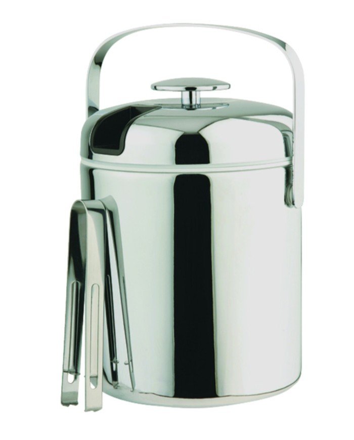 Buy Ice cube bucket grey Ø 14 cm 22 cm 1.3 cl Aps | Restofair RAK