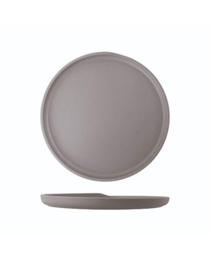 Buy DINNER PLATE ROUND SAND BROWN Ø28CM H2.5CM MELAMINE COPENHAGEN ...