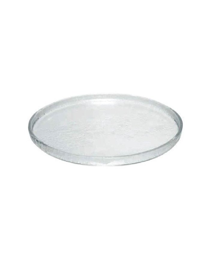 Buy FLAT PLATE ROUND EXTRA CLEAR Ø26.5CM H2CM GLASS MY GLASS STUDIO ...