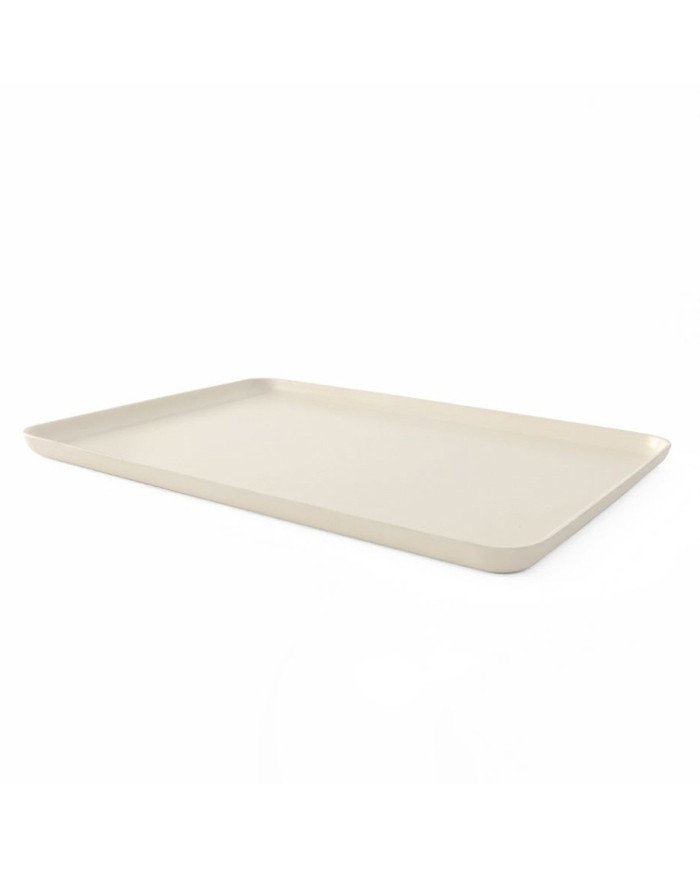 Buy TRAY RECTANGULAR WHITE L45 X W33 X H2CM BAMBOO FIBREWARE EAT FRESO ...