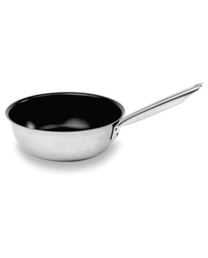 SAUTE PAN CONICAL NONSTICK ROUND Ø16CM 1.2L STAINLESS STEEL QUALIPLUS ...