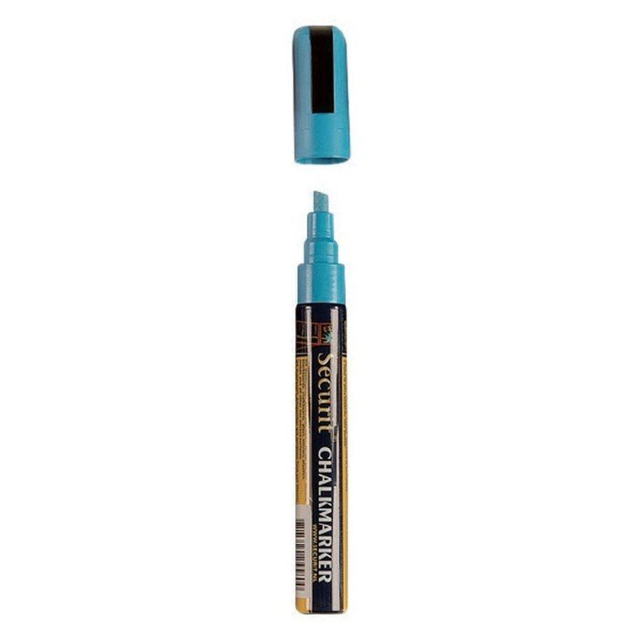 Buy CHALK LIQUID MARKER BLUE MEDIUM 2-6MM | Restofair RAK