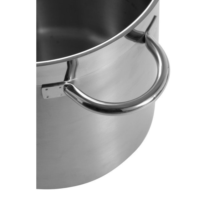 Cooking pot stainless steel Without release liner Without cover Ø 32 cm ...