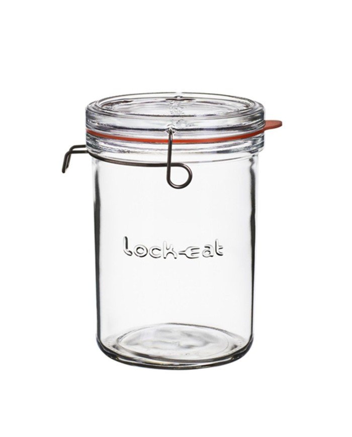 Buy FOOD JAR LOCK EAT 100 CL GLASS | Restofair RAK
