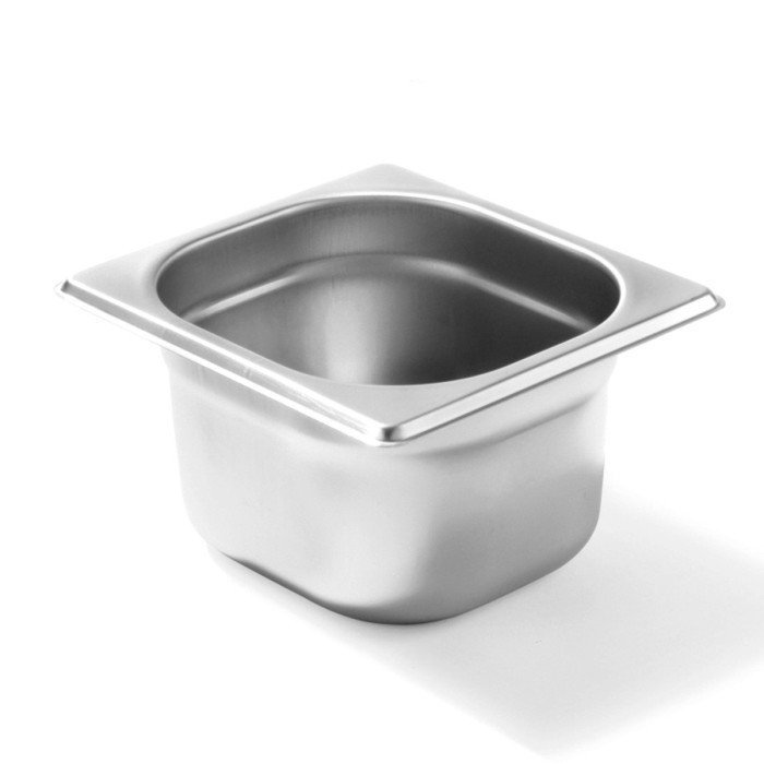 CONTAINER GN 1/6-200 RECTANGULAR 3.4L THICK. 0.8MM STAINLESS STEEL ...