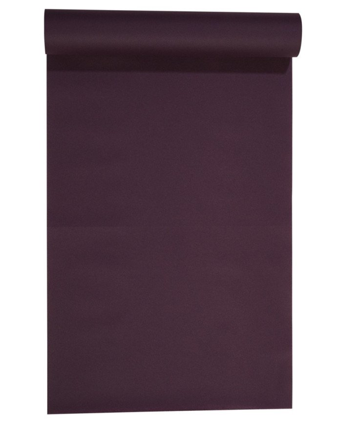 Table runner roll purple non-woven 0.4x24 m Lisah Pro.mundi