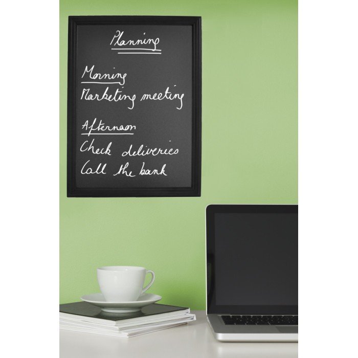 Buy Wall-mounted blackboard rectangular black 80x60 cm Classique ...