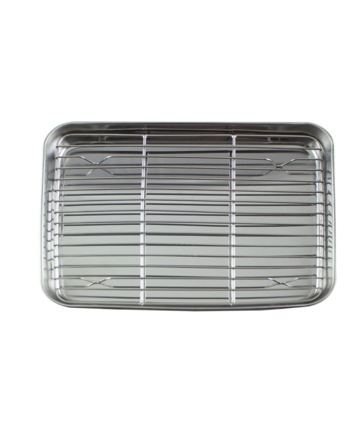 Buy DRIP TRAY 26X20XH2.5CM WITH GRID SST | Restofair RAK