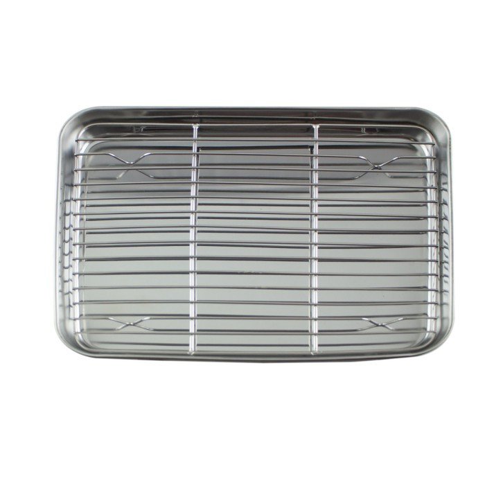 Buy DRIP TRAY 26X20XH2.5CM WITH GRID SST | Restofair RAK