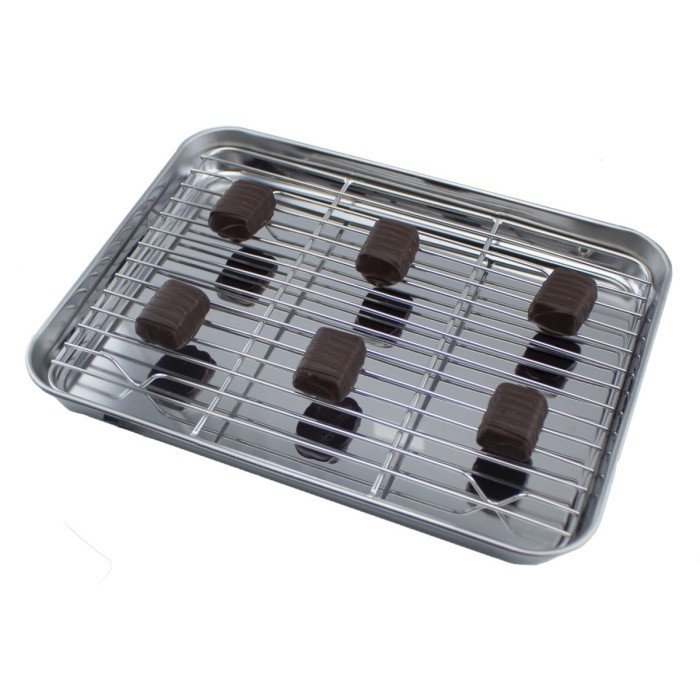 Buy DRIP TRAY 26X20XH2.5CM WITH GRID SST | Restofair RAK