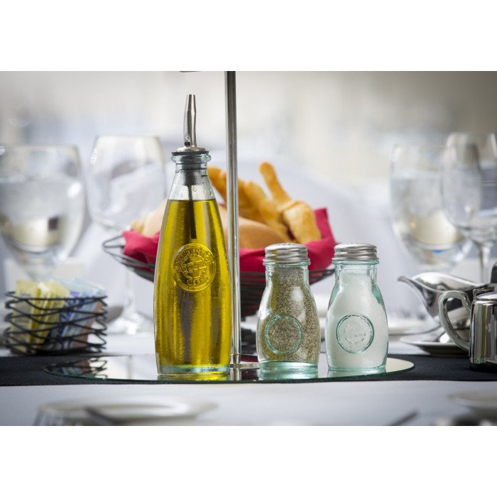 Salt shaker/pepper pot transparent Ø 5.6 cm 10.5 cm Authentic Tablecraft