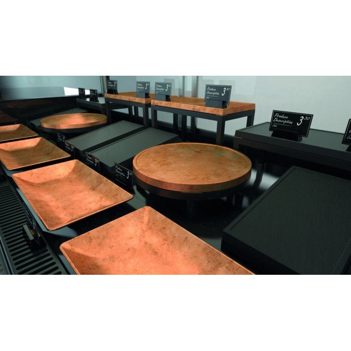 Buy Tray round copper melamine Ø 28.5 cm Utah Copper Creative Display ...