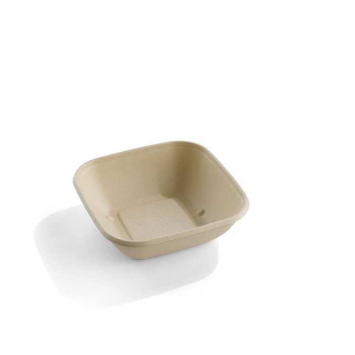 Buy Salad bowl square beige 17x17x5.3 cm 75 cl Be Pulp (50 pieces ...