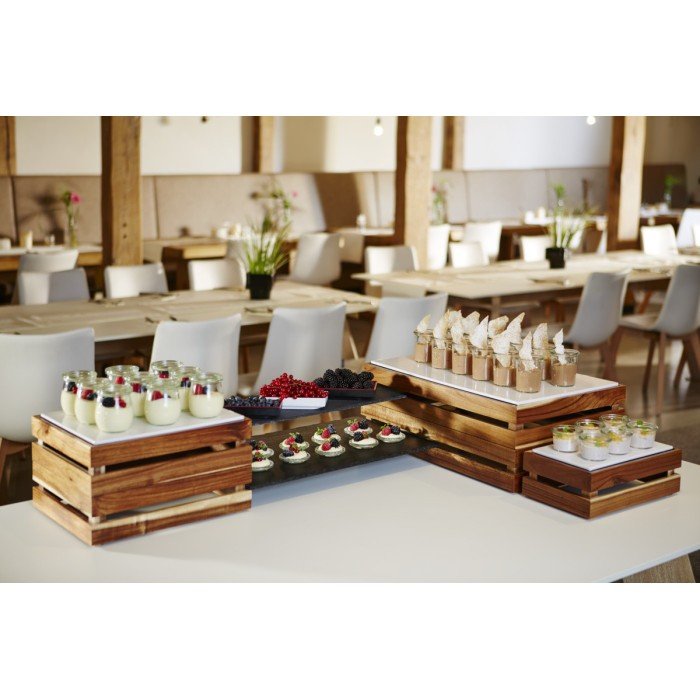 GN 1/2 crate wood 35x29x10.5 cm Superbox Aps