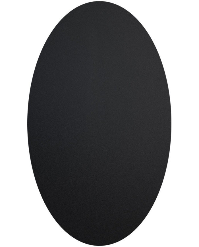 Buy Adhesive slate oval black 8.5x8.5 cm Securit (8 units) | Restofair RAK