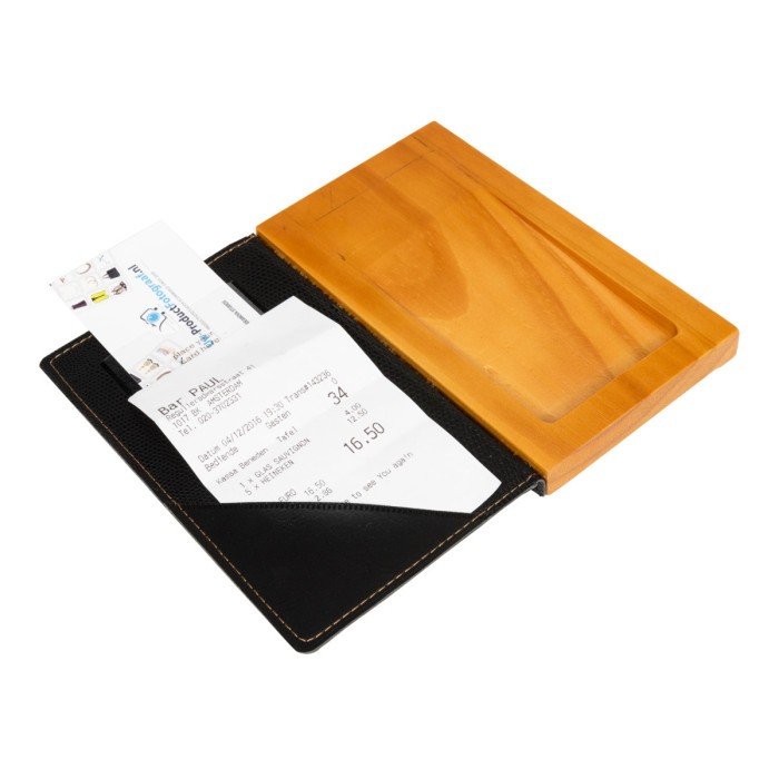 Buy Bill holder rectangular black 17.9x10 cm Securit | Restofair RAK