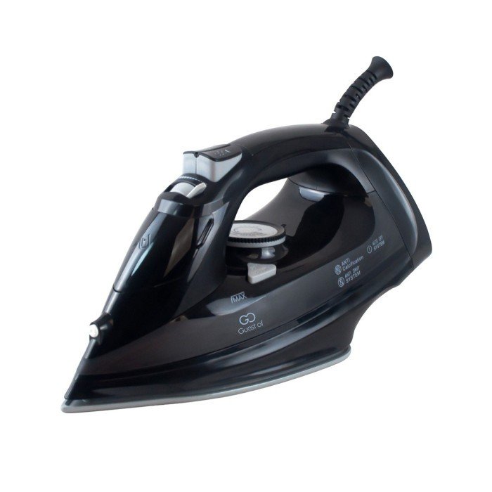 Buy BLACK STEAM IRON CERAMIC SOLEPLATE AUTO SHUT-OFF 220-240V/50-60HZ ...